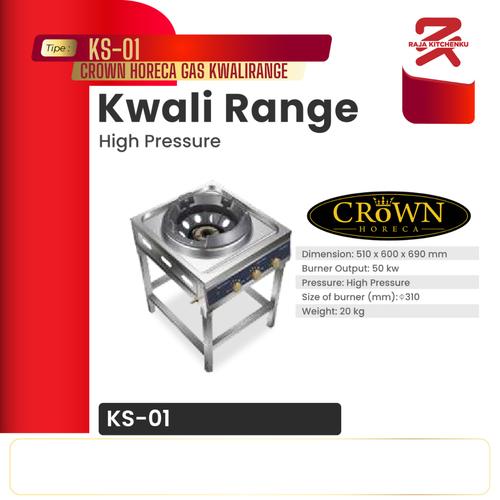 Jual Kwali Range CROWN KS-01 / KS01/ KS 01 Kompor High Pressure - Jakarta Barat - raja kitchen ...