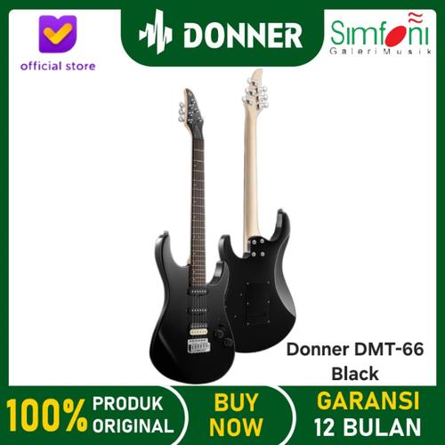 Promo Donner DMT-66 Electric Guitar - Black Cicil 0% 3x - Jakarta Selatan - GALERI MUSIK SIMFONI ...