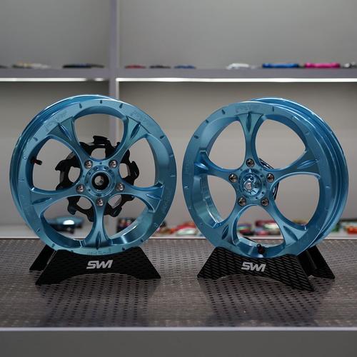 Jual Velg Marus W599 12inc Ice Blue Front & Rear Vespa Sprint Prima GTS ...