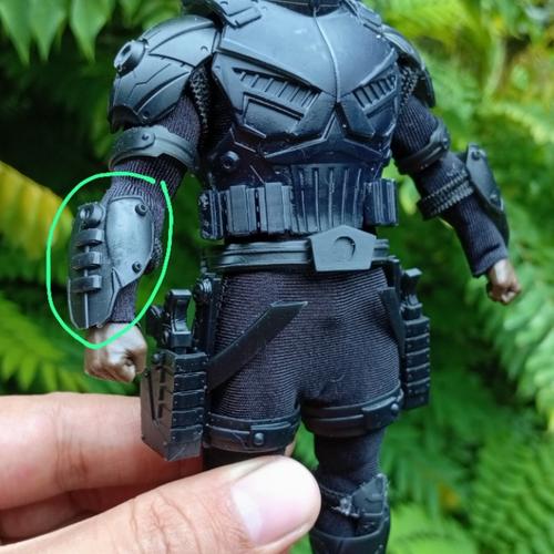 Jual arm armor lengan untuk Kitbash Action Figure Muff Toys Notaman Shf ...