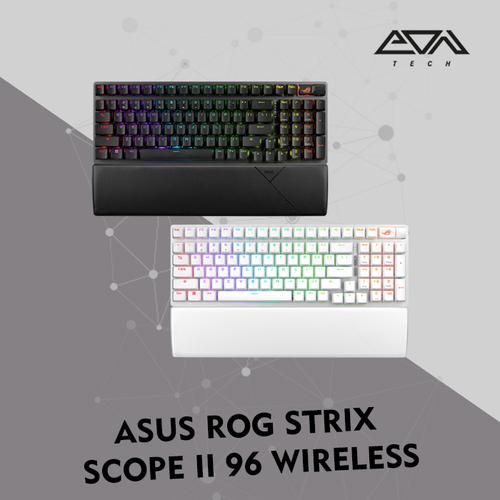 Jual ASUS ROG Strix Scope II 96 Wireless Gaming Keyboard dengan RGB dan ...