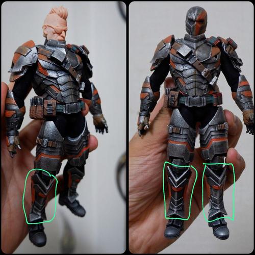 Jual Armor Kaki Deathstroke Death stroke Batman untuk Kitbash Action ...