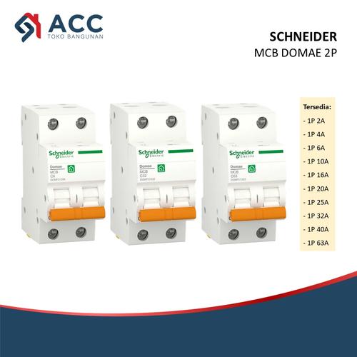 Jual SCHNEIDER MCB DOMAE 2P 2A 4A 6A 10A 16A 20A 25A 32A 40A 63A - 2P 20A - Kota Depok - Toko ...