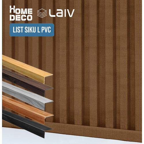 Promo LAIV List Siku L Akira PVC Step Nosing Lantai Tangga Vinyl SPC ...