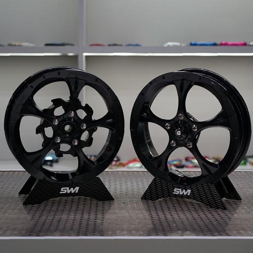 Jual Velg Marus W599 12inc Black Front & Rear Vespa Sprint Prima GTS ...