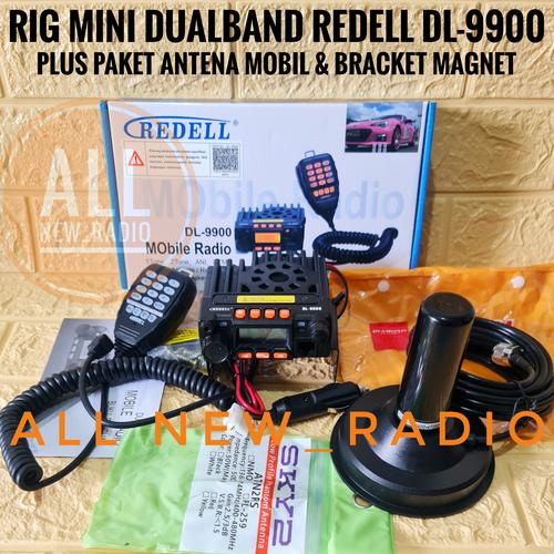 Jual RADIO RIG MINI DUALBAND WEIRCOM REDELL DAN ANTENA BRACKET MAGNET ...