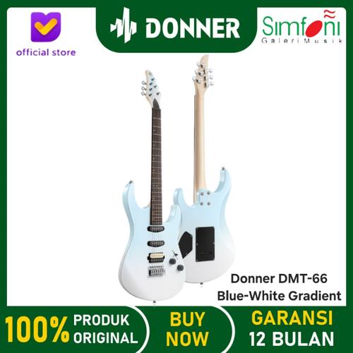 Promo Donner DMT-66 Electric Guitar - Blue White Gradient Cicil 0% 3x - Jakarta Selatan - GALERI ...