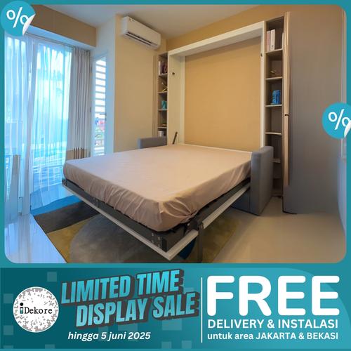 Jual iDekore - Set Murphy Bed + Lemari Penyimpanan + Sofa Minimalis + Bonus Lampu Gantung - Kota ...
