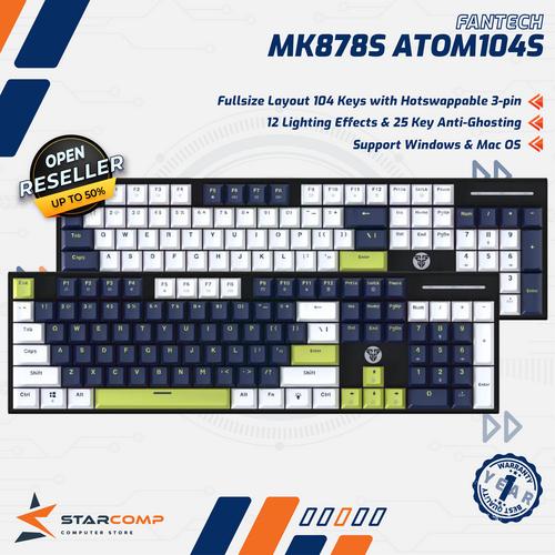 Jual Fantech ATOM104S MK878S Keyboard Mechanical Gaming ATOM 104S ...