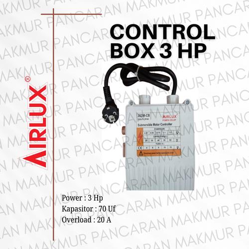 Jual KONTROL BOX CONTROL BOX PANEL POMPA SATELIT/SUBMERSIBLE AIRLUX 3HP ...