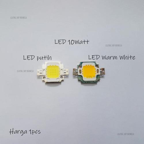 Jual Lampu mata chip epistar led 10watt DC high power led hpl cahaya ...