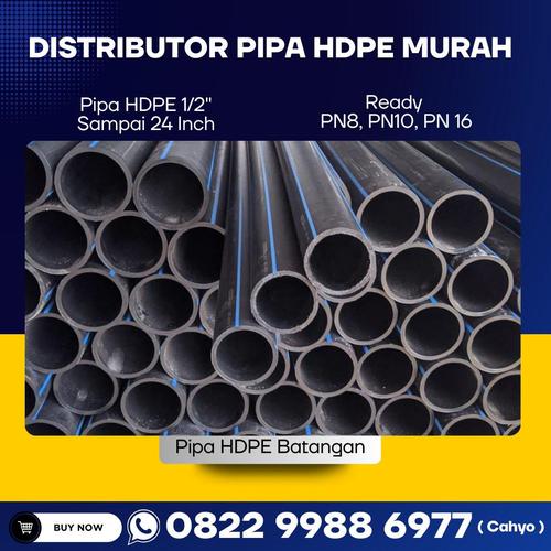 Jual pipa HDPE Rucika 200mm pn 10 / pipa HDPE RUCIKA 8 inch pn 10 ...