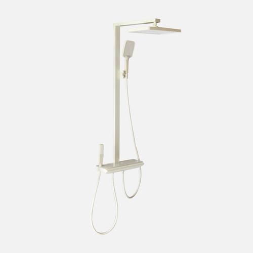 Jual Ateson, AT113DMW Dracanea Bath Shower Column Mixer Faucet ( White ...