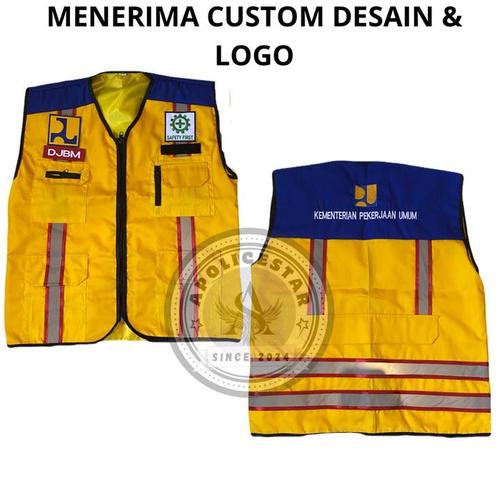 Jual Rompi PU Safety Proyek Kerja Lapangan terbaru menerima custom ...