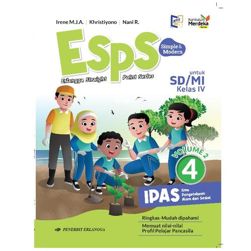Jual Revisi ESPS IPAS Vol 2 SD Kelas 4 Merdeka Erlangga - Kab. Tangerang - Sahabat Buku Anak ...