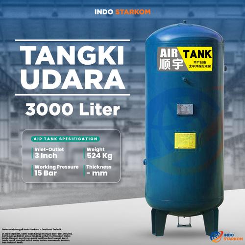 Jual Tangki Udara Kompresor 2000 Liter Air Receiver Tank 2000 L ...