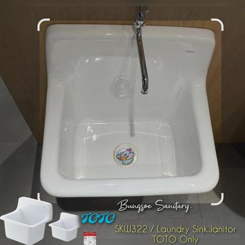 Jual SKW322 TOTO ll Laundry sink ll Janitor Toto + Kaki Baja - Jakarta ...