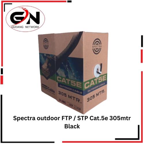 Jual Spectra outdoor FTP / STP Cat.5e 305mtr Black - Jakarta Pusat ...