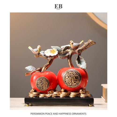 Jual Pajangan Meja Buah Merah Dekorasi Imlek / Chinese Persimmon Peace ...