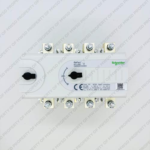 Promo SCHNEIDER COS MTS MANUAL TRANSFER SWITCH 4P 160A GM20D4N1604BEE ...