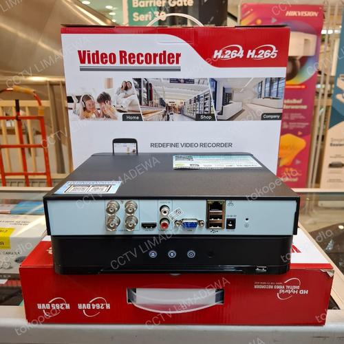 Jual NEW DVR AHD 4 CHANNEL 2MP UP TO 5MP 4K 2560P AUDIO SERIES ...