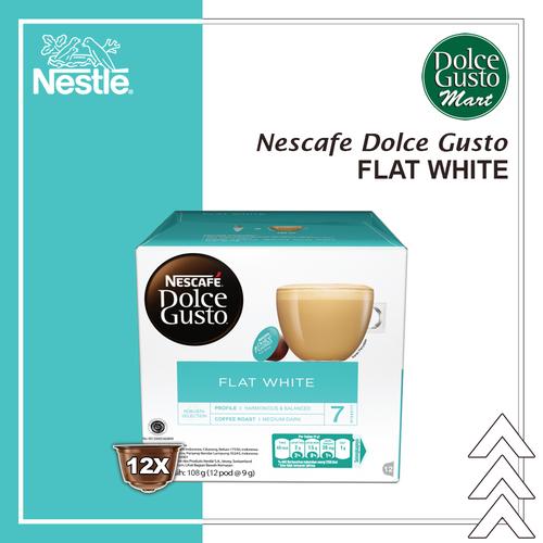 Promo Capsule Nescafe Dolce Gusto Flat White Box Original Nestle - Kopi ...