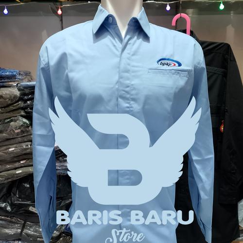 Jual Kemeja BPKP Seragam BPKP Biru Muda Panjang - Biru Panjang, XXXL ...