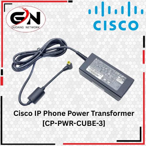 Jual Cisco IP Phone Power Transformer [CP-PWR-CUBE-3] - Jakarta Pusat - Gudang Network. | Tokopedia