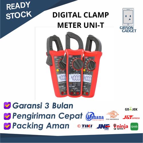 Jual Tang Ampere UNI-T UT204+ AC/DC True RMS Digital Clamp Meter UT-204 ...