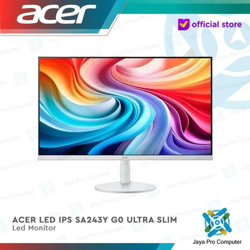 Promo Monitor Acer LED IPS SA243Y G0 Ultra Slim - Full HD 24" Inch ...