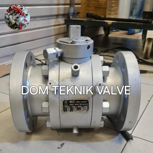 Jual UNION BALL VALVE GLT 6" INCH WCB A105 FLANGE ANSI300 FLOATING ...