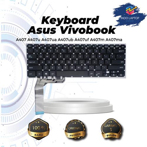 Jual Keyboard Asus A407M A407U A405 A407 X407 A407MA A407UB Power ...