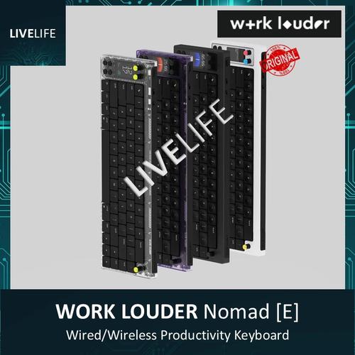 Jual WORK LOUDER Nomad [E] - Wireless//Wired Productivity Keyboard | 170 x 320 pixel screen ...