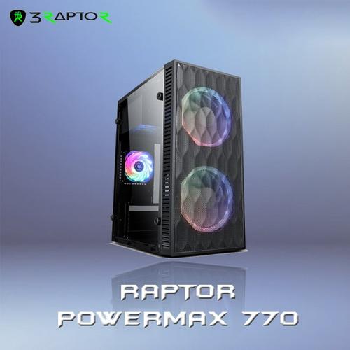 Jual Casing Gaming/PC/Office RAPTOR POWERMAX 770 - with PSU NERRO-600 ...