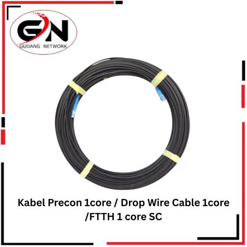 Jual Kabel Precon 1core / Drop Wire Cable 1core /FTTH 1 core SC ...