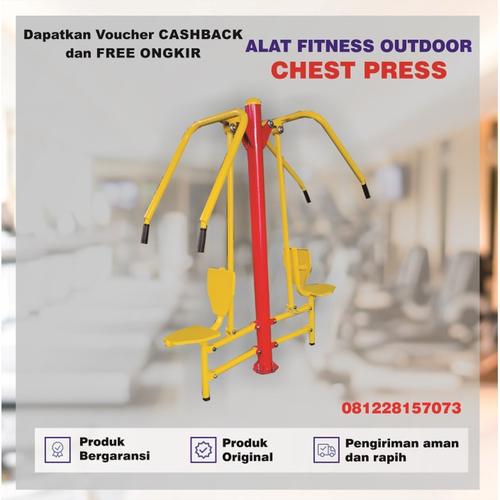 Jual Chest Press Machine outdoor Outdoor – Latihan Otot Dada, Bahu, dan ...