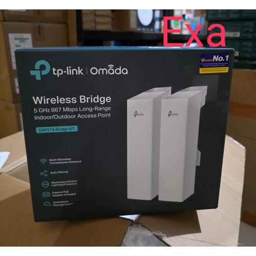 Jual TP-LINK EAP215-Bridge KIT , OMADA WIRELESS BRIDGE 5GHz 867Mbps ...