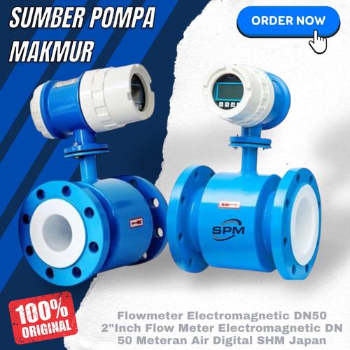 Jual Flowmeter Electromagnetic DN50 2"Inch Flow Meter Electromagnetic ...