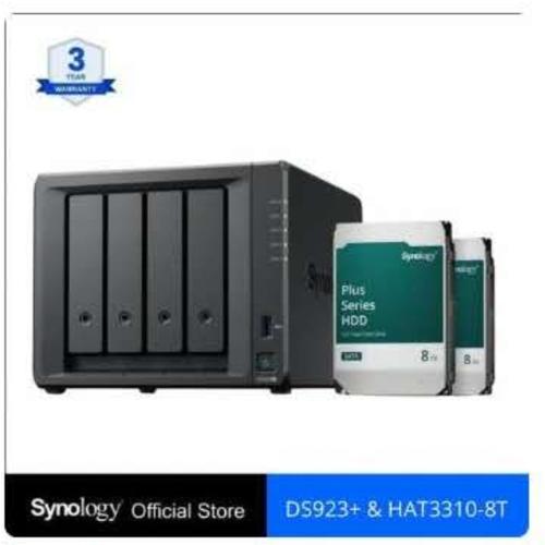 Jual SYNOLOGY DS923+ INCL HAT3310 8TB x2 ORIGINAL PRODUCT--- HAT 3310 ...