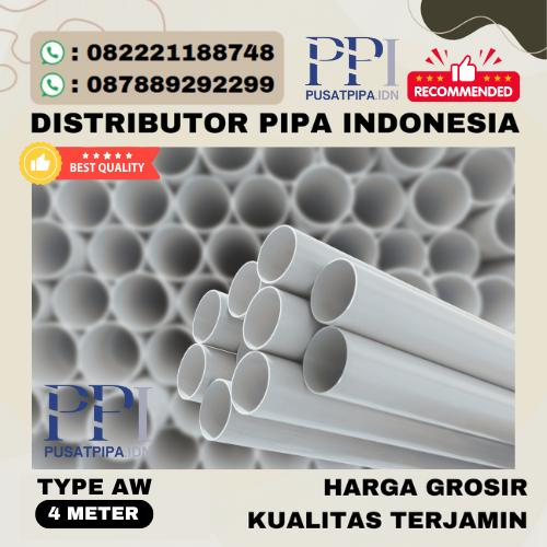Jual PIPA PVC BERKUALITAS ANDALAN PPI ( TYPE AW ) - Jakarta Utara ...