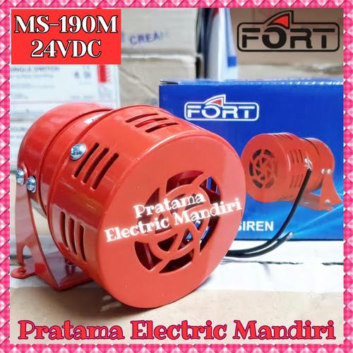 Jual FORT MOTOR SIREN SIRENE SIRINE MS-190M MS190M MS 190M 24V 24VDC ...
