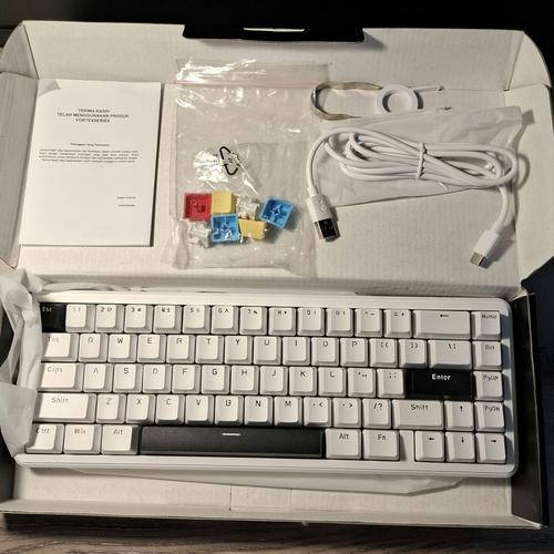 Jual Keyboard Vortex Mono 65 & Deskmat Tenjin Scrollworks Kamon - Kota ...