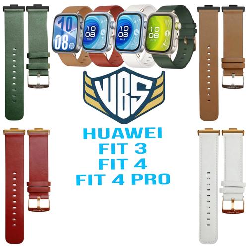 Jual Tali Jam Tangan Huawei Watch Fit 3 Strap Leather High Quality for ...