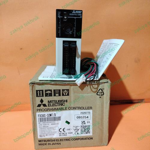 Jual PLC MITSUBISHI FX3UC-32MT/D 16 Input point 16 output 24vdc ...