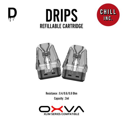 Jual DRIPS Refillable Cartridge OXVA XLIM Series Compatible - 0.6, 1 ...