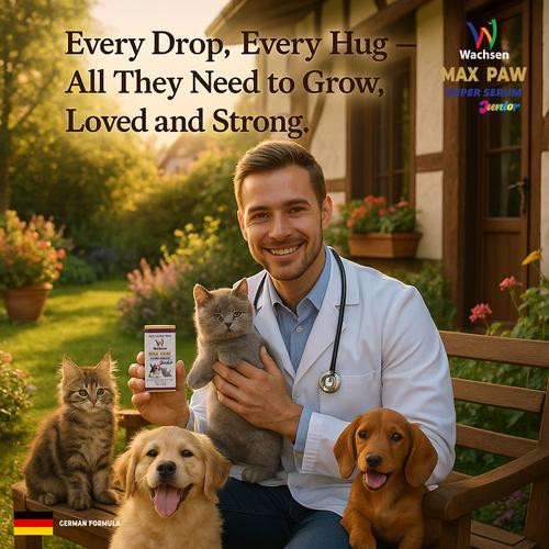 Promo Max Paw Junior Vitamin Anak Kucing Anjing Pertumbuhan Sakit Napsu ...