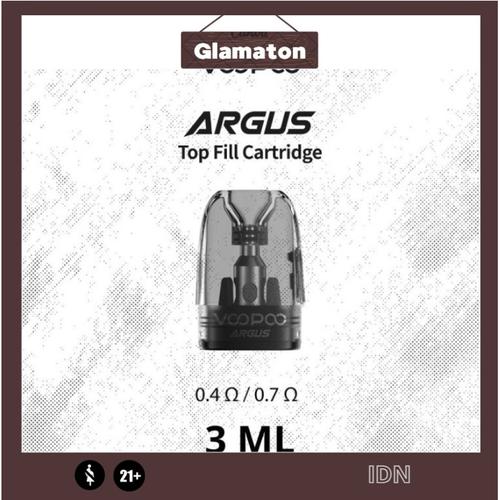 Jual CATRIDGE ARGUS POD V2 TOP FILL 3ML AUTHENTIC BY VOOPOO - 0.7, 1 ...