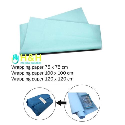 Jual Wrapping Paper / Kertas Pembungkus Autoclave / Sterilization Wrap ...