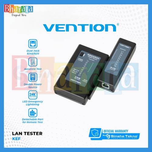 Jual Vention Alat Penguji LAN Tester Ethernet RJ45 RJ11 [ KEF ] - Kota ...