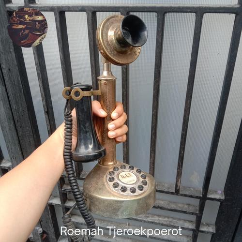 Jual Retro Telephone Vintage Telepon Antik Model Lawas Jadul Telpon ...